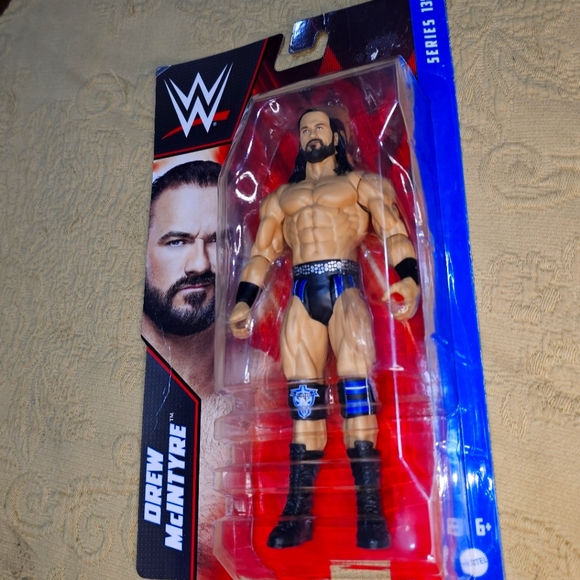 Mattel | Toys | Wwe Drew Mcintyre Mattel Series 38 Wrestling Basic 7 Action Figure Sealed New ...